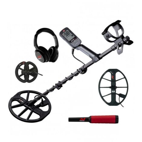 Minelab Metal Detector Multi-IQ EQUINOX 900 + Pro find 40 + EQX15