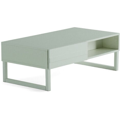 Sofia - table basse - vert sauge mat - 110 cm