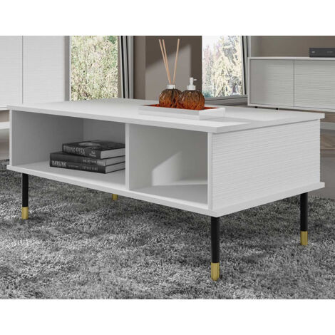 Novara - table basse - 110 cm - blanc