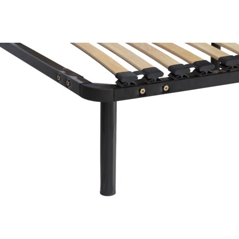 Sommier 200x200 Cadre à Lattes Renforcé Métal 1,4 mm 34 Lattes 9 mm 3,5 ...