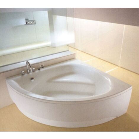 Vasca angolare 1 pannello bianca 150x150 teuco guzzini - teuco