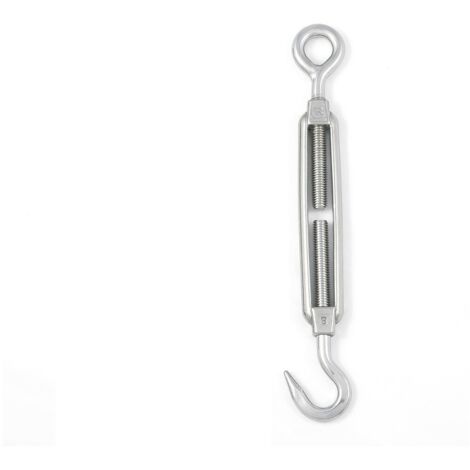 Tenditore zincato gancio e occhiello d 10 mm - masidef