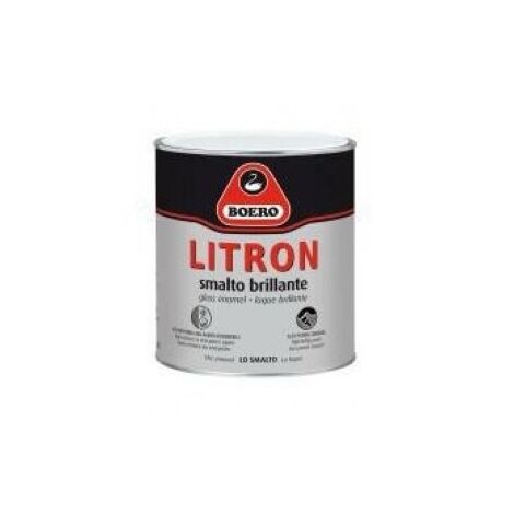 LITRON SMALTO BRILLANTE 750 ML BIANCO- BOERO