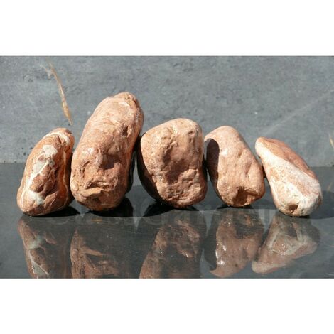 Gros Galet ROUGE 100-200 - pack 5 Galet