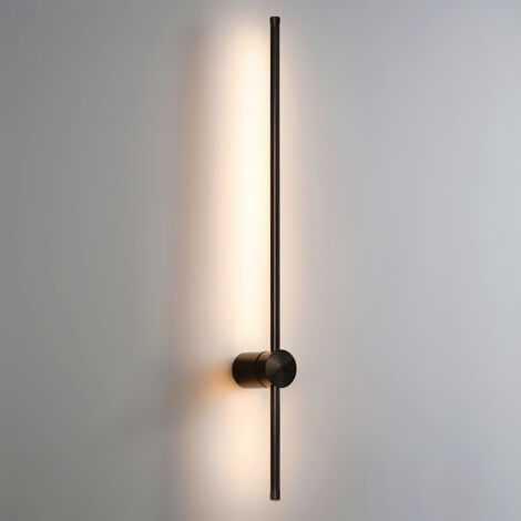 Applique Murale - Barre Métallique - LED 80cm - Hernel Noir