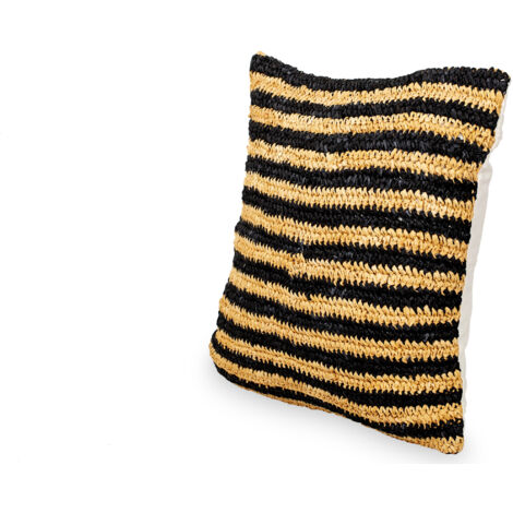 Coussin de style boho Bali - Housse et Rembourrage inclus - Charlotte Beige