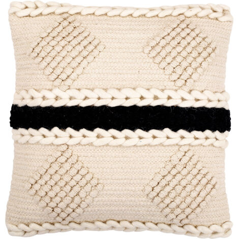 Coussin de style boho Bali - Housse et Rembourrage inclus - Suspiria Noir