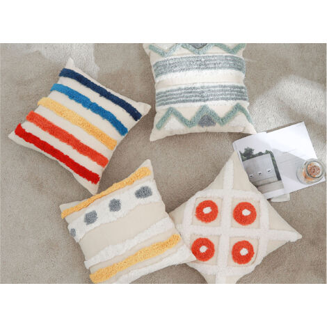 Coussin de style boho Bali - Housse et Rembourrage inclus - Manisha ...