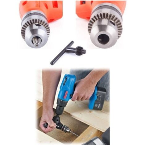 Tête Adaptateur de Perceuse Visseuse Mandrin angle droit 90°