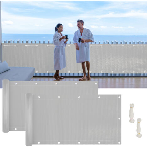 (Deactive) Hengda Balkon Sichtschutz PVC Balkonbespannung ...