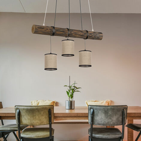 Fabelhafte Wohnzimmerlampe Hangend Holz Fotos