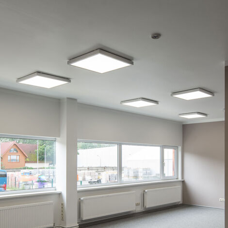 Deckenlampe Einbaupanel modern Büroleuchte LED Einbau Panel ...