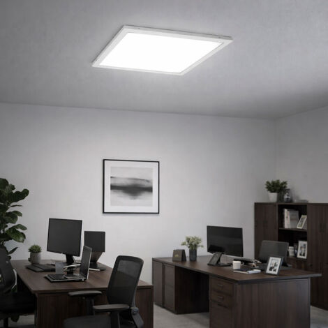 Deckenlampe Büro Deckenleuchte Einbau LED Panel quadratisch ...