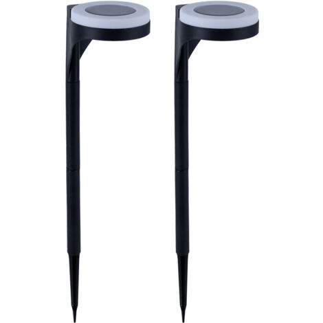 Solarleuchte schwarz Steckleuchte Solar Gartenleuchte Solarlampe, Up ...