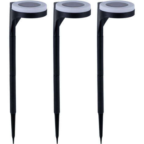 Solarleuchte schwarz Steckleuchte Solar Gartenleuchte Solarlampe, Up ...