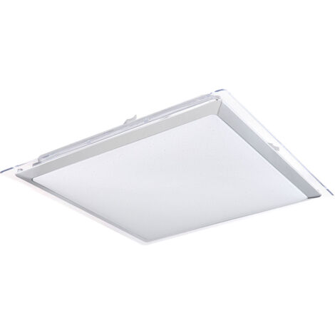 LED Panel dimmbar mit Fernbedienung Deckenlampe Wohnzimmerlampe ...