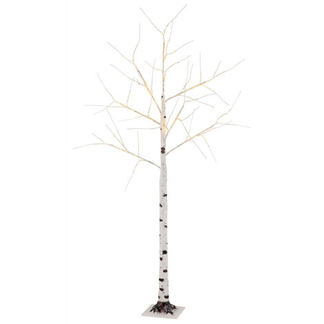 Außenleuchte Gartendeko Stehlampe Birken Design Terrassenlampe ...