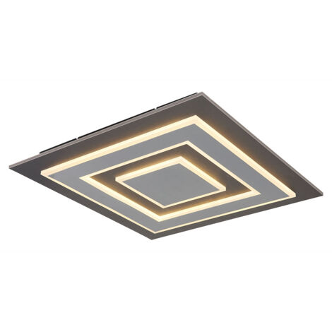 LED Deckenlampe Deckenleuchte Wohnzimmerlampe Panel Aufbau, Acryl ...
