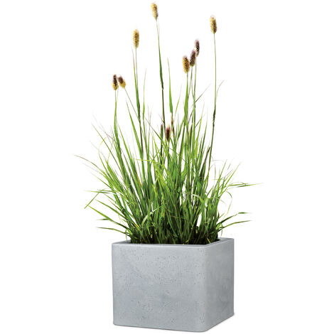 Scheurich Alea 40, Pflanzgefäß/Blumentopf/Pflanzkübel, quadratisch, aus ...