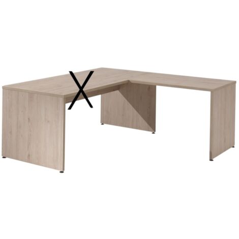 Extension de bureau chene clair YUKON pour angle de plan de travail ...
