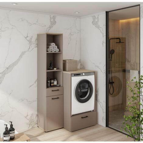 Meublorama – Ensemble de meubles de rangement pour machine à laver ...
