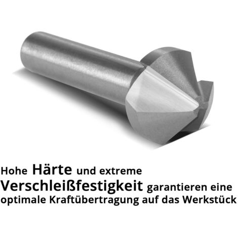 STAHLWERK HSS Kegelsenker 6er Set 90° 6,3-20,5 mm DIN 335 Form C Senker