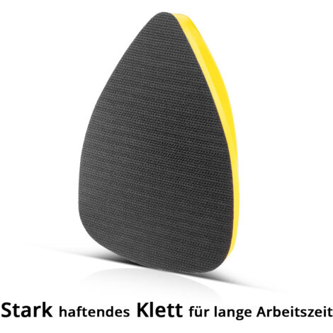 STAHLWERK Handschleifblock aus PU-Schaumstoff mit Klett-Schleifmittel ...