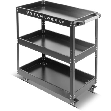 STAHLWERK Werkzeugwagen ST-730 Rollwagen Montagewagen Etagenwagen