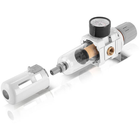 STAHLWERK Wasserabscheider Wartungseinheit Druckluft Druckregler 10,5 ...