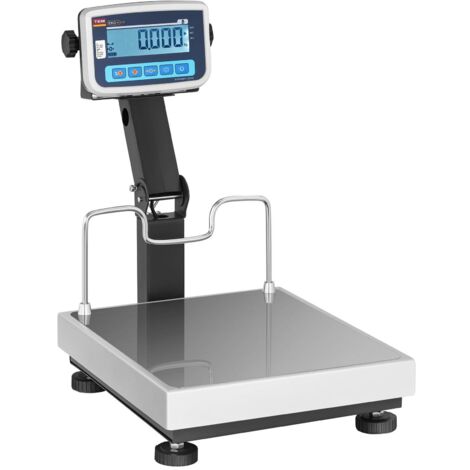 Balanza de plataforma - calibrada - 30 kg / 0,01 kg - 35 x 40 cm - LCD