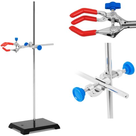 Soporte para laboratorio - con pinza y nuez