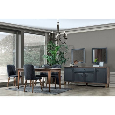 Comedor completo INDIGO gris