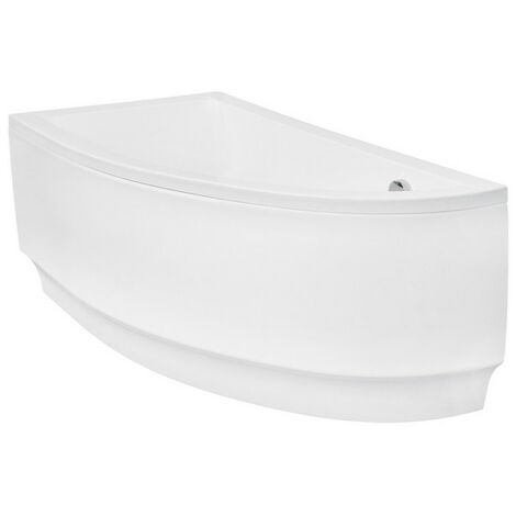 Bañera esquinera ORIEGO 150 cm ángulo izquierdo, con faldón