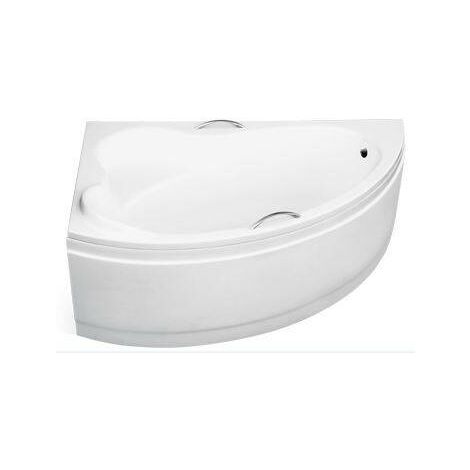 Bañera esquinera ORIEGO MAXI 140x90 cm ángulo izquierdo, con faldón