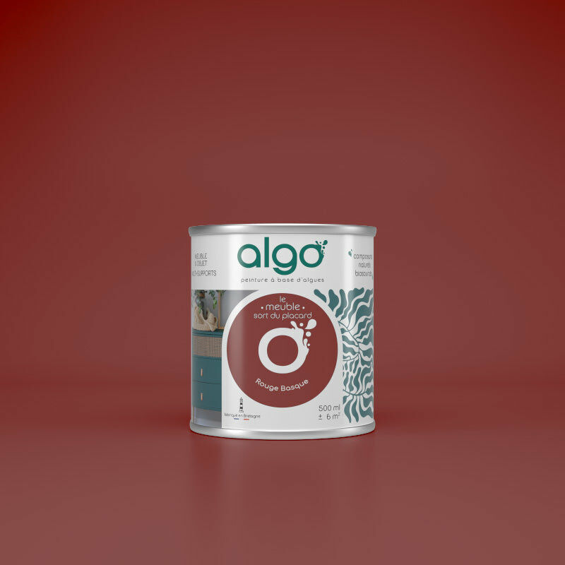 Peinture pour Meuble - Rouge Basque de Guéthary - 0.5L / Mat