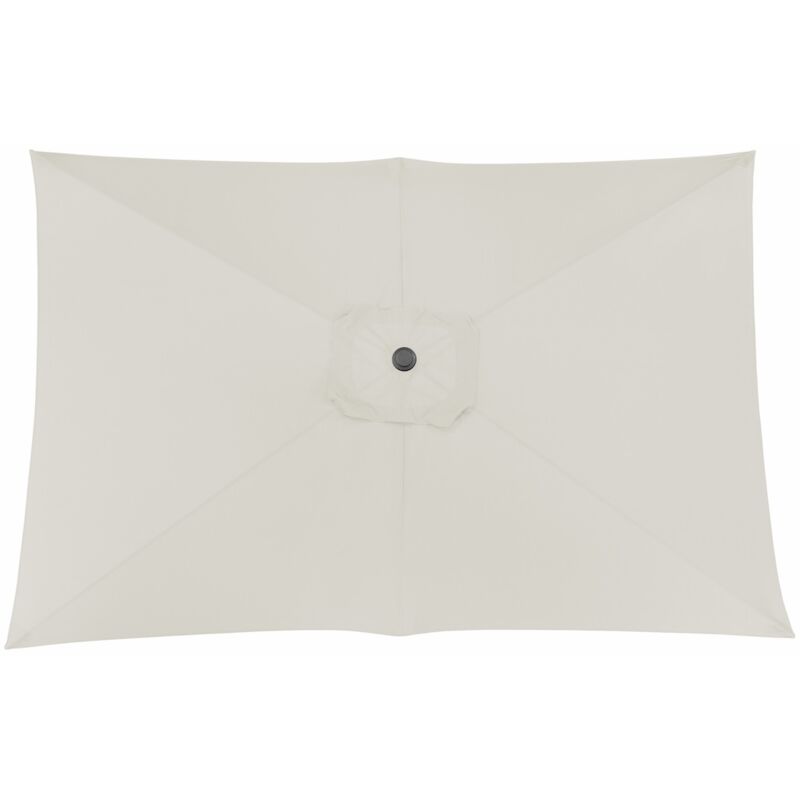 PROLOISIRS Toile Parasol Mat Droit 3x2 par 6 Polyester 250gr - Sand