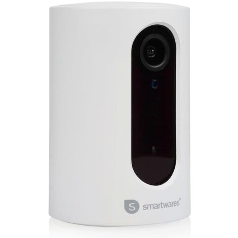 SMARTWARES Caméra d'intérieur Privacy 1080P Full HD - Angle de vue de 130°