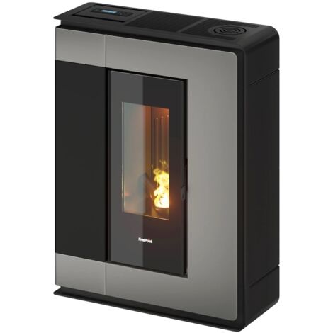 FREEPOINT Poêle à granulés étanche Arco 7 Titanium - 7 kW