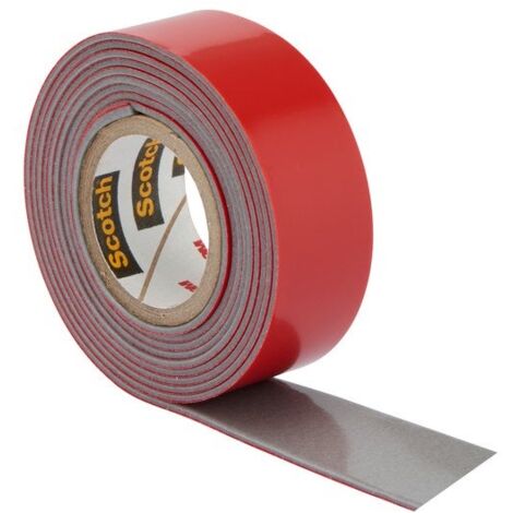 SCOTCH Double Face Extrême 1,5m x 19mm Fix 3M blanc