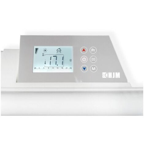 HJM Radiateur électrique céramique 1000 W HJM Evelyn II horizontal blanc