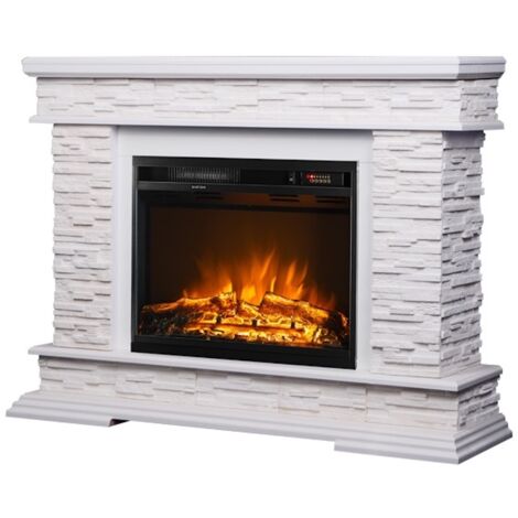 ART FLAME Cheminée électrique – Stone & Lorance color – 1500W – Effet ...