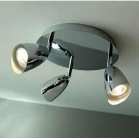 CALI Applique Chrome Einstein, Gu10, 3x 35W, IP20, 230V