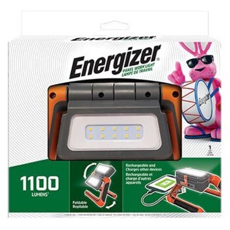 projecteur de chantier à led - energizer panel work light - 1100 lumens ...