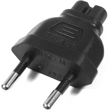 BeMatik - adaptateur connecteur IEC C7-60320 bipolaire