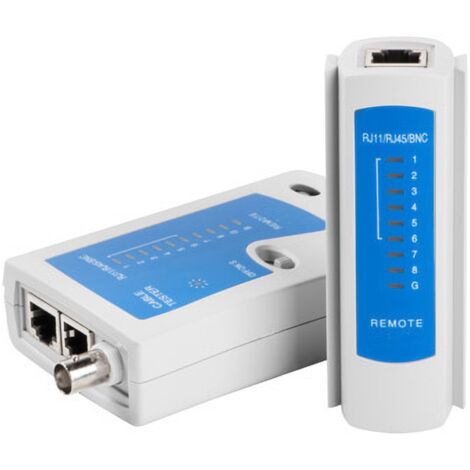 Lanberg - Lanberg NT-0401 Testeur de câble réseau pour câbles RJ45 RJ12 ...