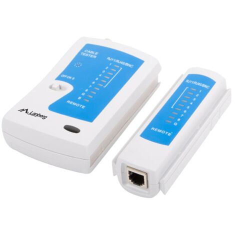 Lanberg - Lanberg NT-0401 Testeur de câble réseau pour câbles RJ45 RJ12 ...