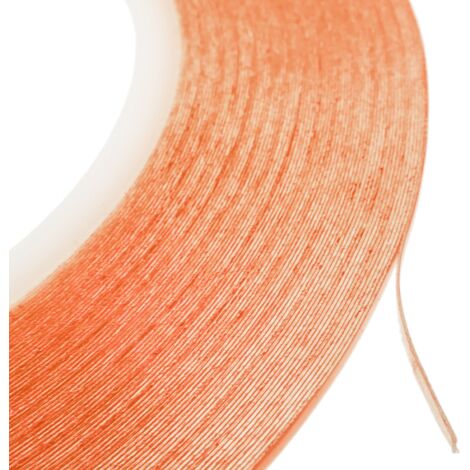 PrimeMatik - Ruban adhésif double face 2x0.8mm rouge