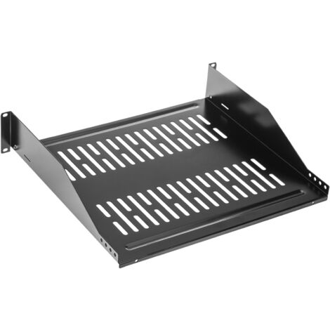 RackMatic - Plateau rack de montage avant 2U et profondeur de 400 mm