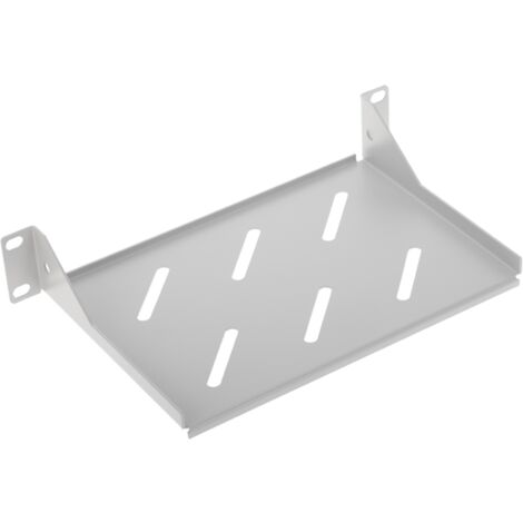 RackMatic - Plateau rack avant fixe 10" TENRack 1U F150 blanc