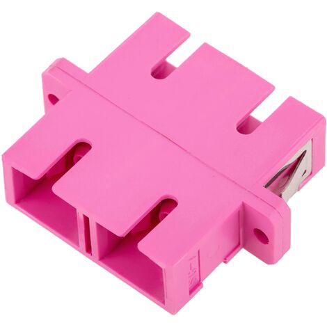 BeMatik - Coupleur de fibre optique duplex SC à SC multimode OM4